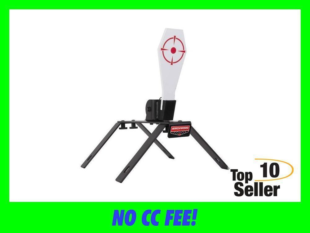 Birchwood Casey S7540 Spring Loaded Popper Target Black AR500 Steel ...