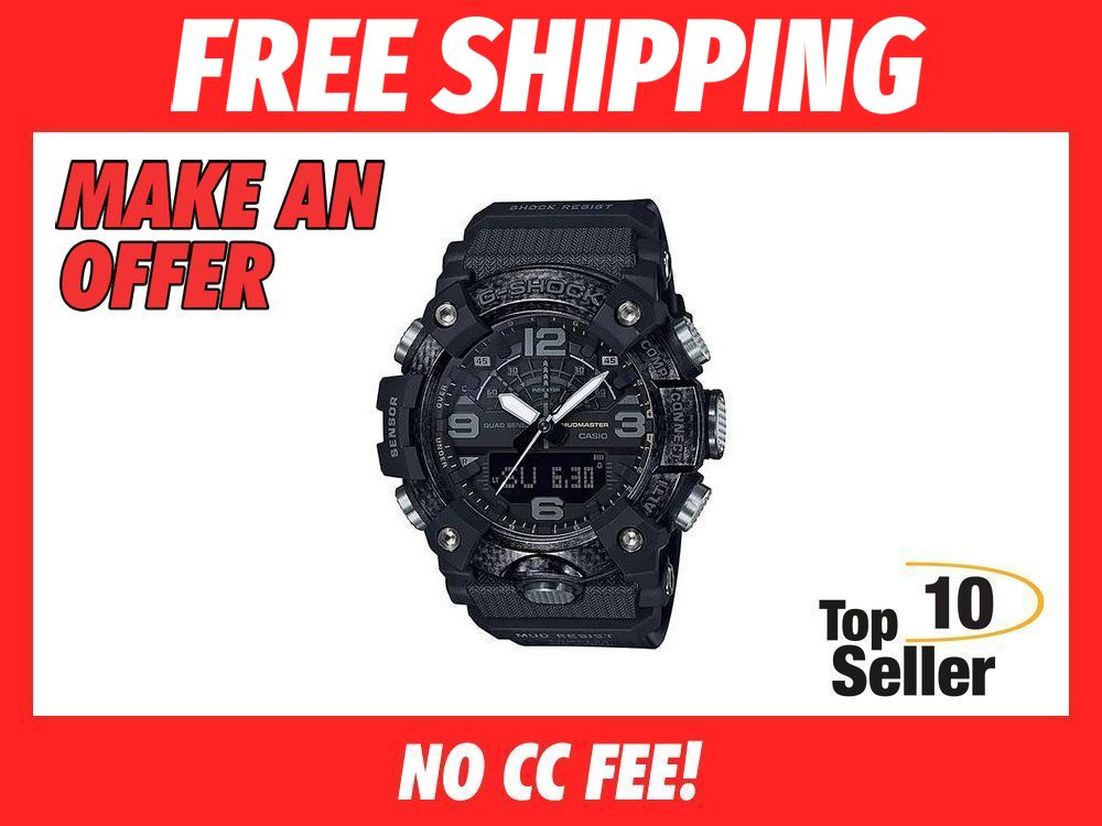 G-shock/vlc Distribution GGB1001B G-Shock Tactical MudMaster Keep Time ...