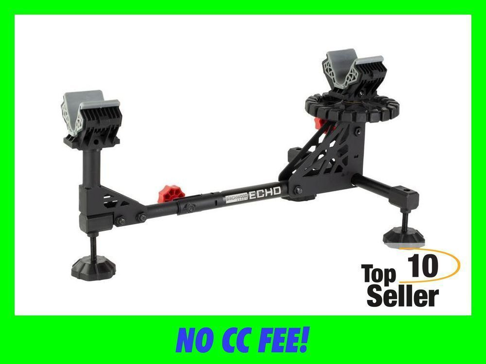 Birchwood Casey ESR Echo Shooting Rest Black Steel/Red Accents, Non ...