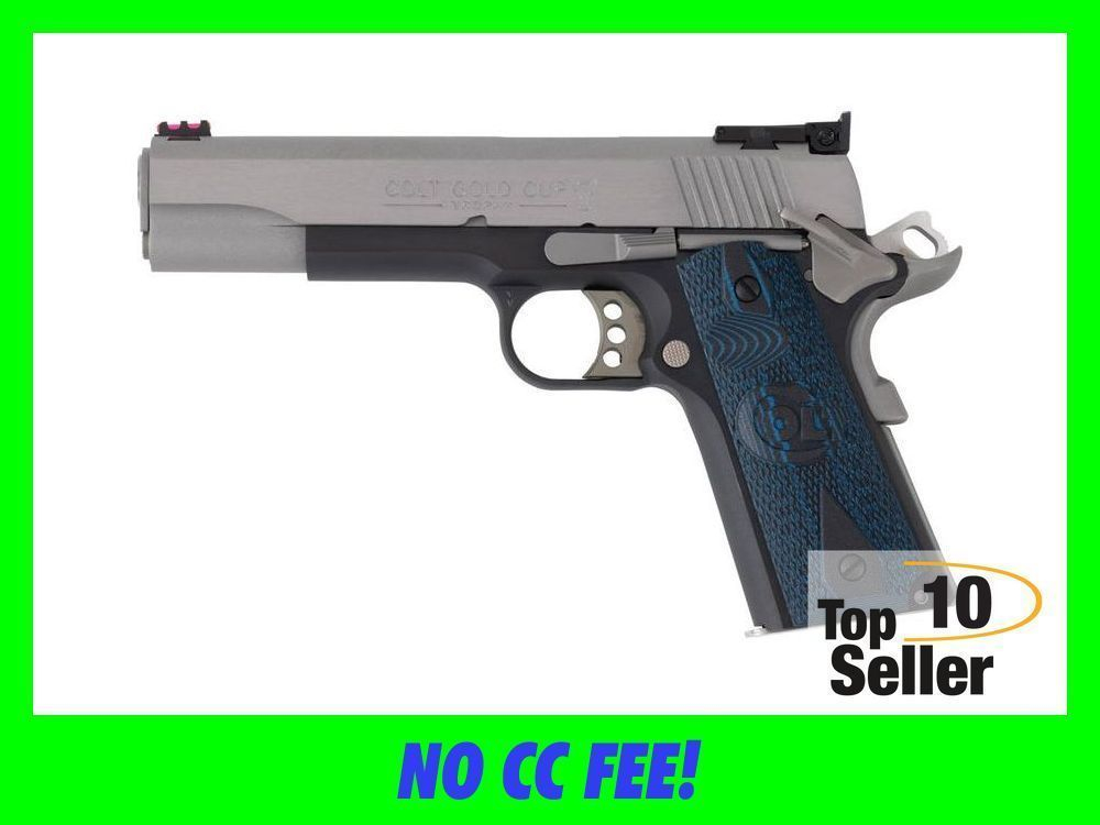 Colt Mfg O5970GCLTT Gold Cup Lite 45 ACP 8+1 5” Stainless National ...