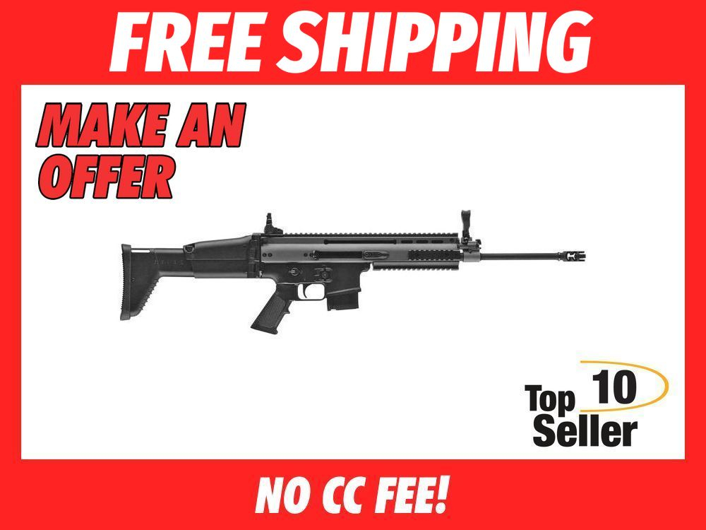 FN FNH SCAR 17 17S NRCH Black 7.62 308 10rd Mag 16in 98661-2 - Semi ...
