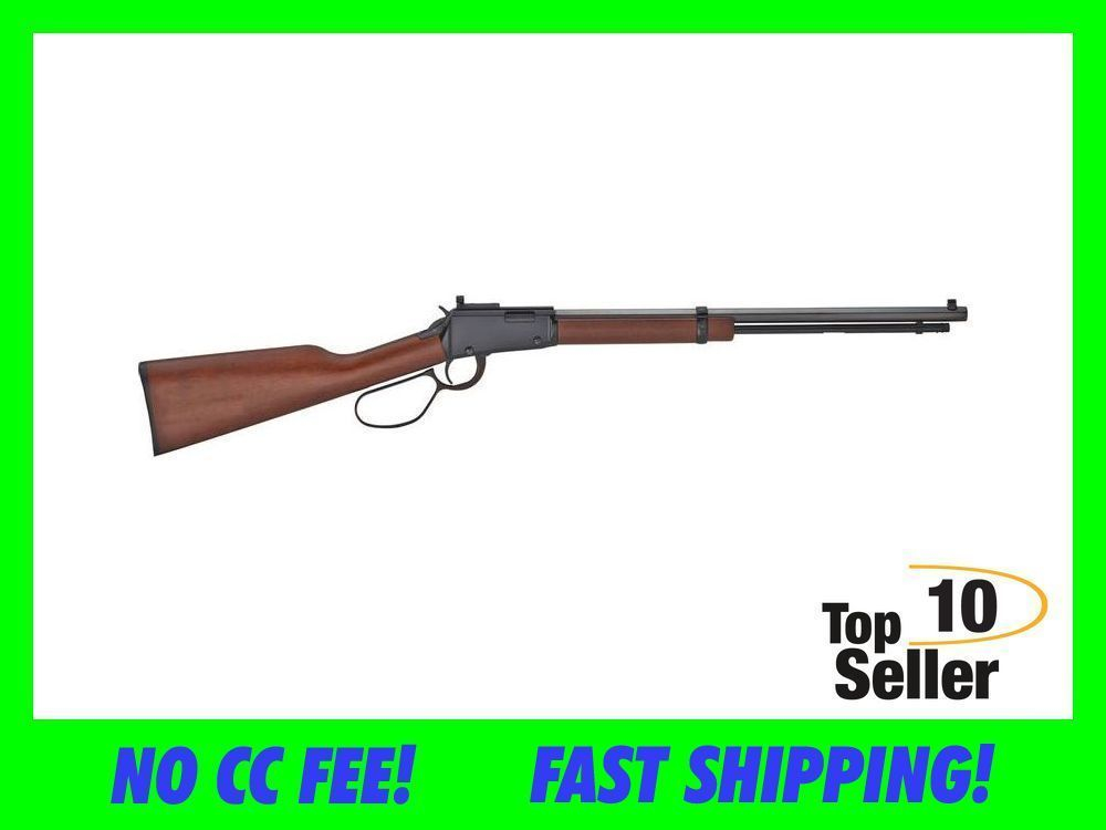Henry Lever Action Small Game Rifle Walnut 22 LR 20in H001TRP - Lever ...