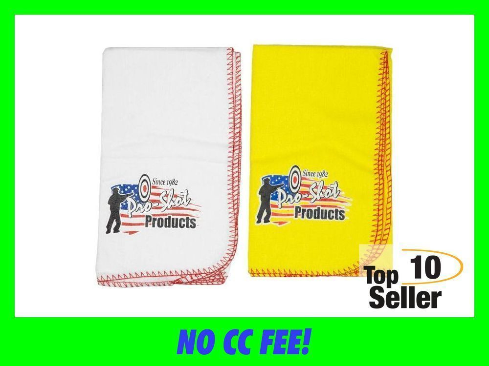 Pro-Shot TWC Tactical Shooter’s Wipe Cloths 18” x 22” Cotton... - Gun ...