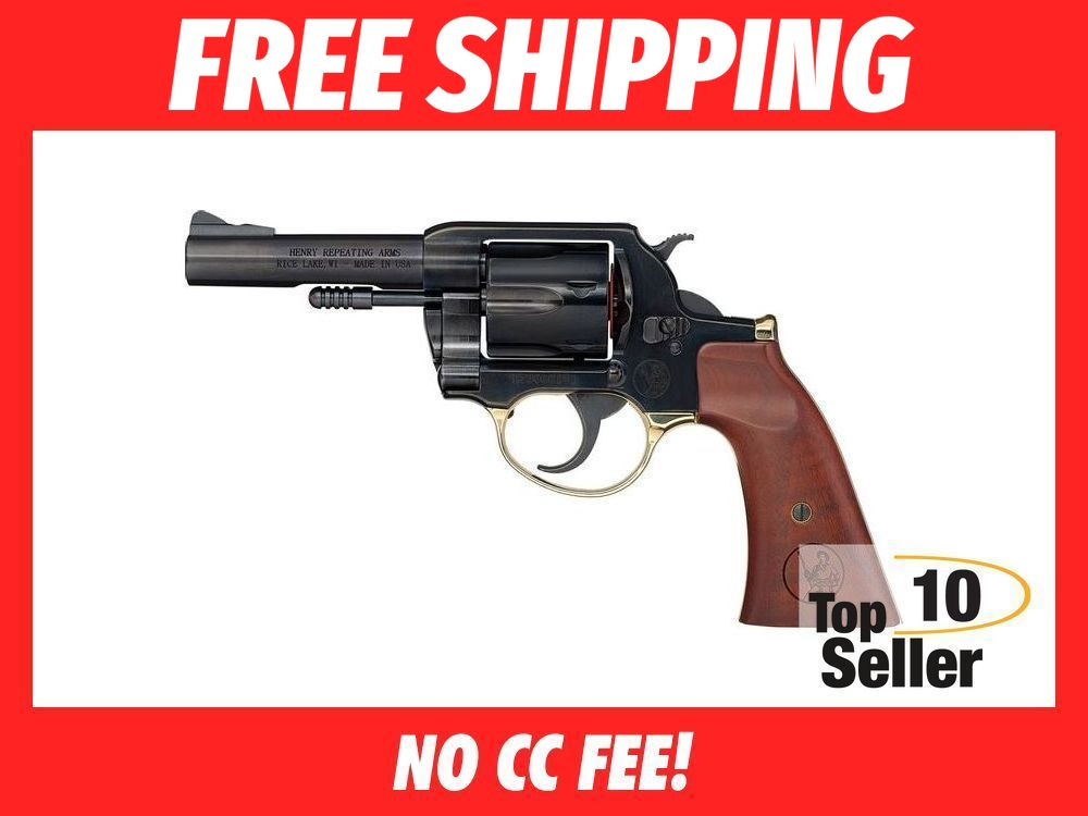 Henry H017BDM Big Boy Revolver, 357 Mag, 4" Bbl, Blued, Birdshead ...