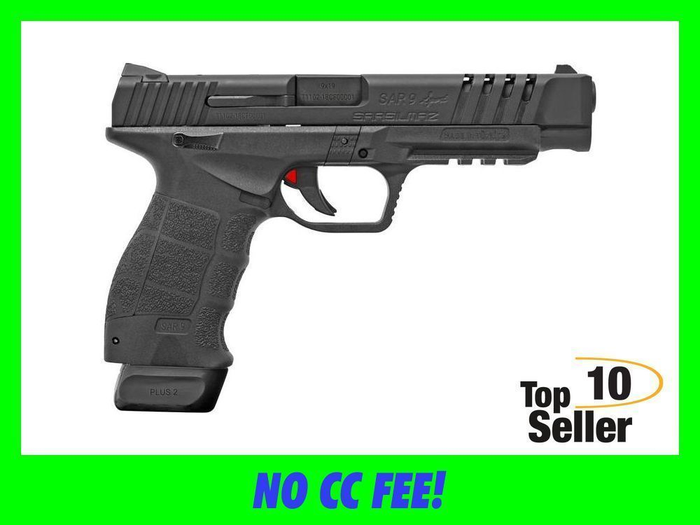 SAR USA SAR9SPTBL SAR9 Sport 9mm Luger Caliber with 5.20” Barrel, 17+1 ...