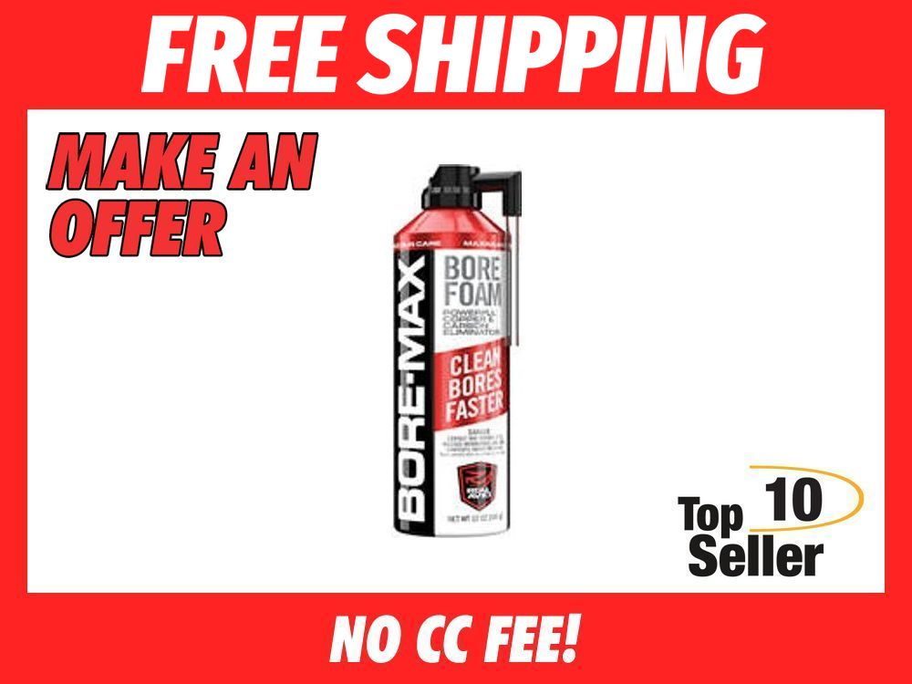REAL AVID BORE MAX FOAM 12OZ 6PK - Gun Cleaning Kits & Gun Cleaning ...