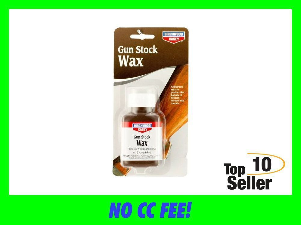 Birchwood Casey 23723 Gun Stock Wax 3 oz. Bottle - Gun Cleaning Kits ...