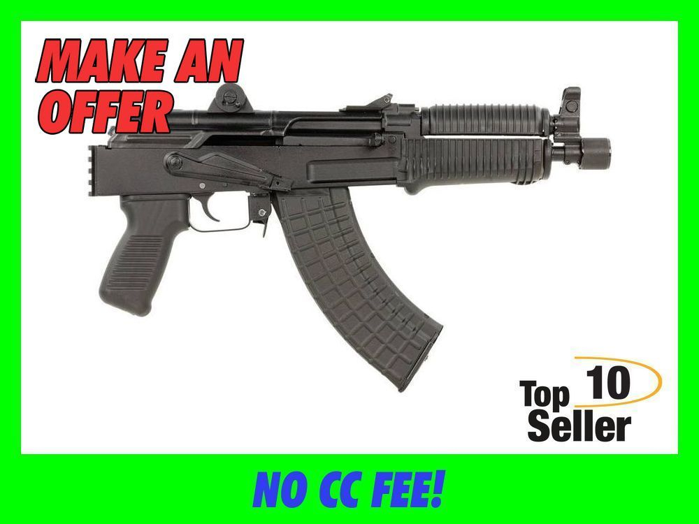 Arsenal SAM7K55 SAM7K 7.62x39mm 30+1 8.50” Black Steel Threaded Barrel ...