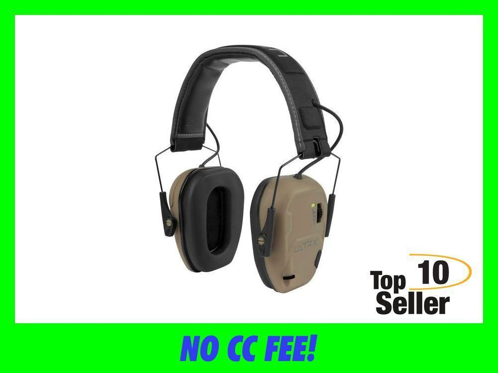 Allen 4145 Bionic Earmuff 22 dB Flat Dark Earth - Shooting Glasses ...