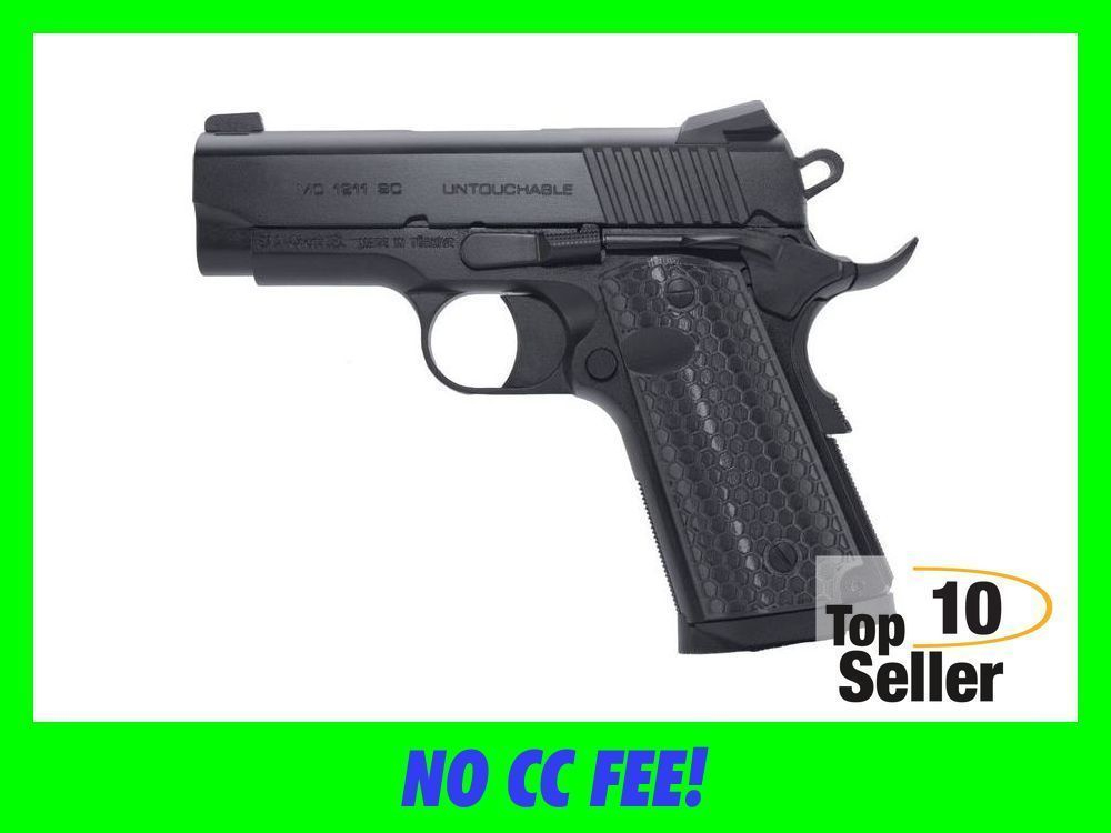 EAA GIRSAN 392050 MC1911 SC Untouchable Sub-Compact Frame 45 ACP 6+1 ...