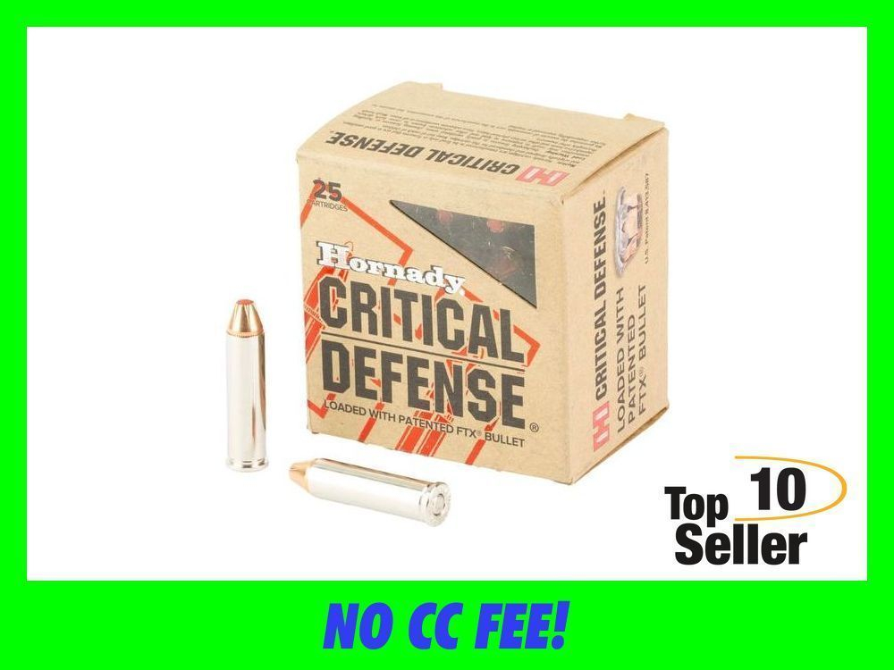 Hornady 90061 Critical Defense 327FederalMag 80gr Flex Tip eXpanding 25 ...