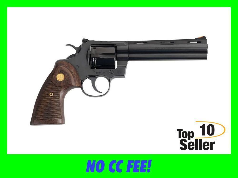 Colt Mfg PYTHONBP6WTS Python Target 357 Mag/38 Special 6 Shot 6” Matte ...