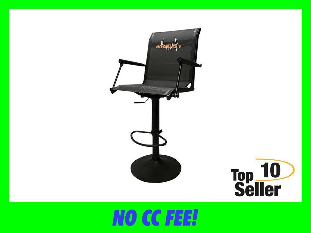Muddy MUD-MGS600 Swivel Extreme Ground Seat Black Flex-Tek/Steel ...