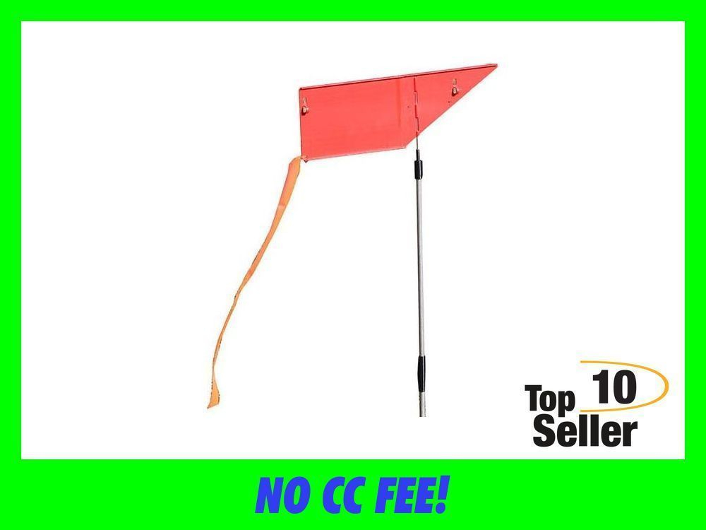 MTM WIND READER SHOOTING RANGE FLAG ORANGE W/FLAG AND STAKE - Survival ...