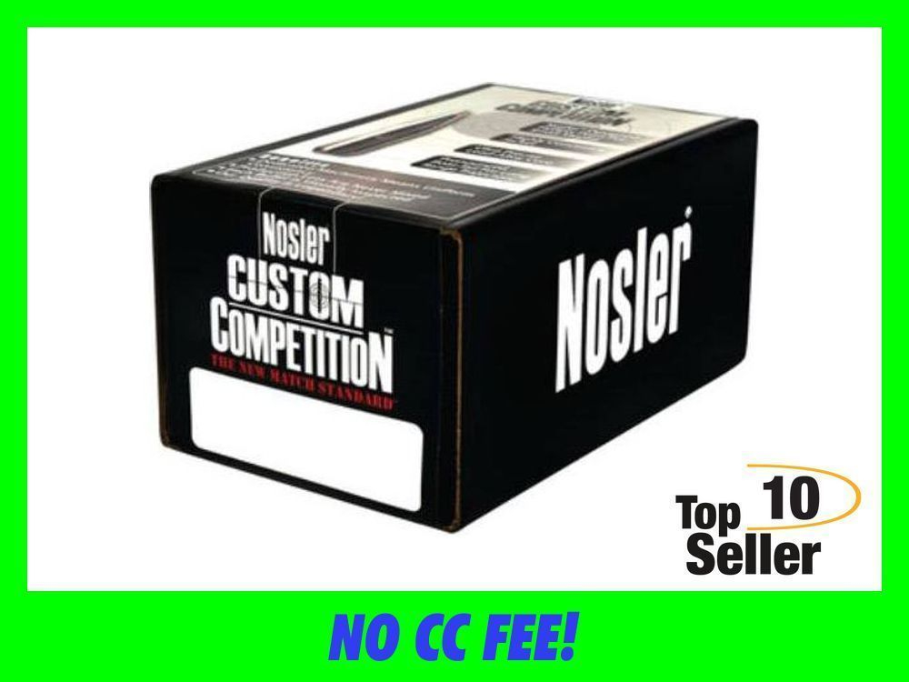 NOSLER BULLETS 22 CAL .224 69GR HP-BT CUSTOM COMP. 100CT - Other ...