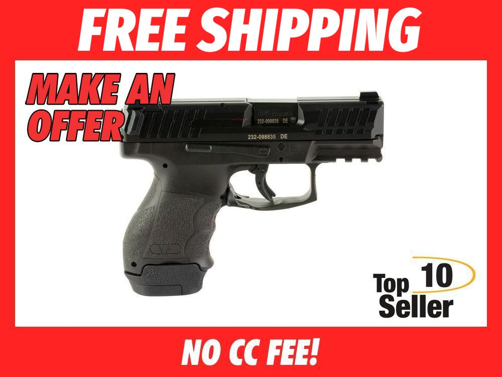 HK 81000818 VP9SK Subcompact 9mm Luger 15+1 3.39” Serrated Slide ...
