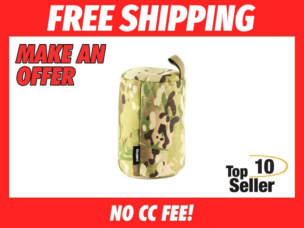 Mdt Sporting Goods Inc 108045-MCM Canister Shooting Bag Multi-Cam 500D ...