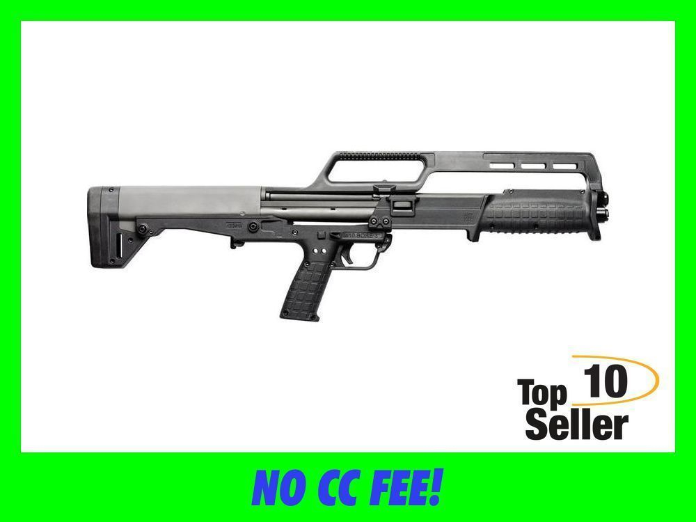 Kel-Tec KSG410 Bullpup Black 410 Ga 3in 18.5in KSG410BLK - Pump Action ...