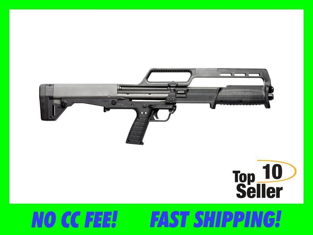 Kel-Tec KSG410 Bullpup Black 410 Ga 3in 18.5in KSG410BLK - Pump Action ...