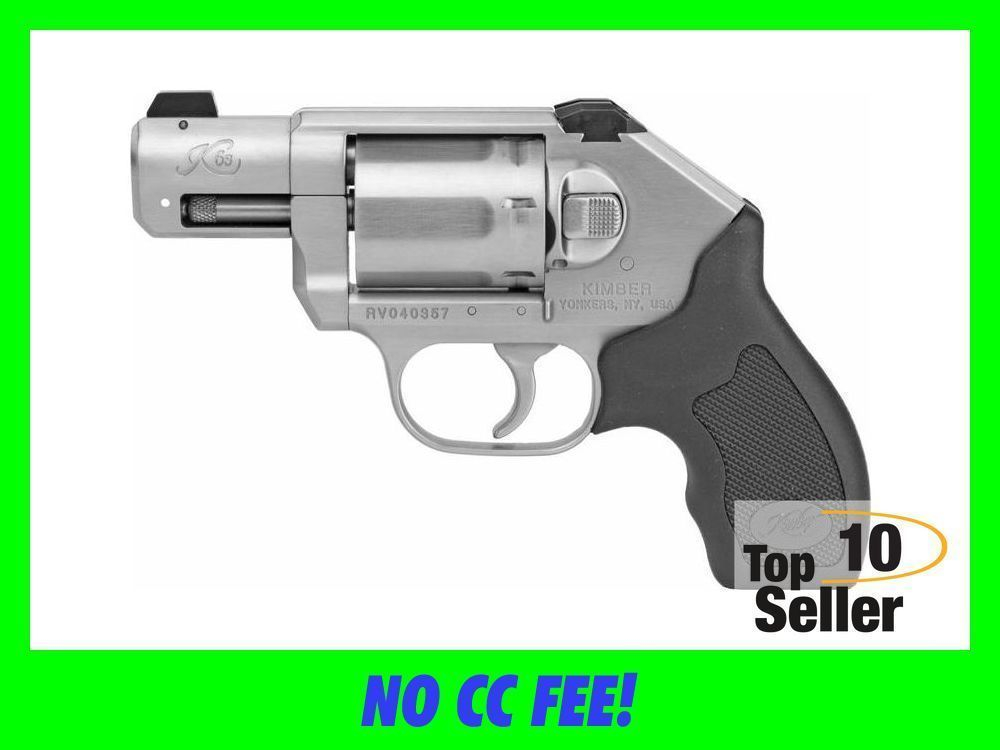 Kimber Mfg.,inc 3400010CA K6S Stainless (CA) 357 Mag 6rd 2” Brushed ...