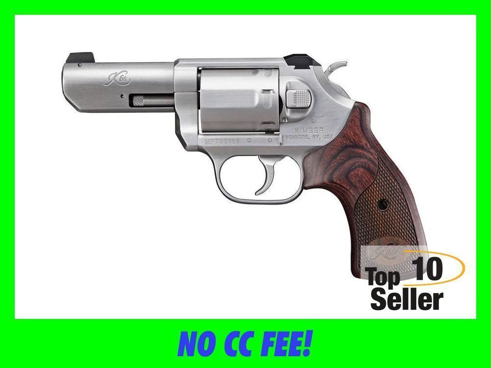 Kimber Mfg.,inc 3400016 K6S DASA 357 Mag 6+1 3” Brushed Stainless ...