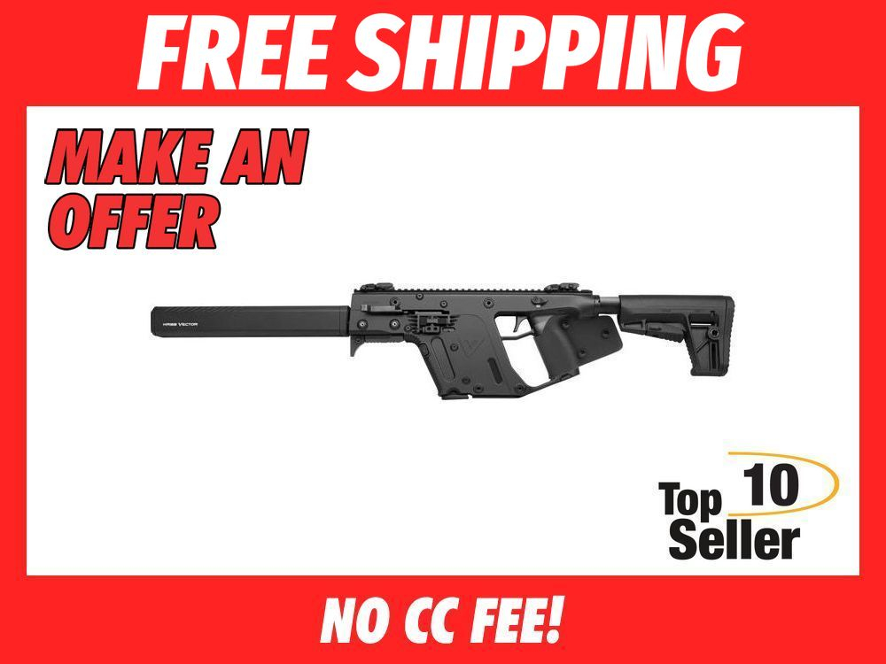 Kriss USA KV10CBL22 Vector CRB G2 *CA Compliant 10mm Auto 16” 10+1 ...