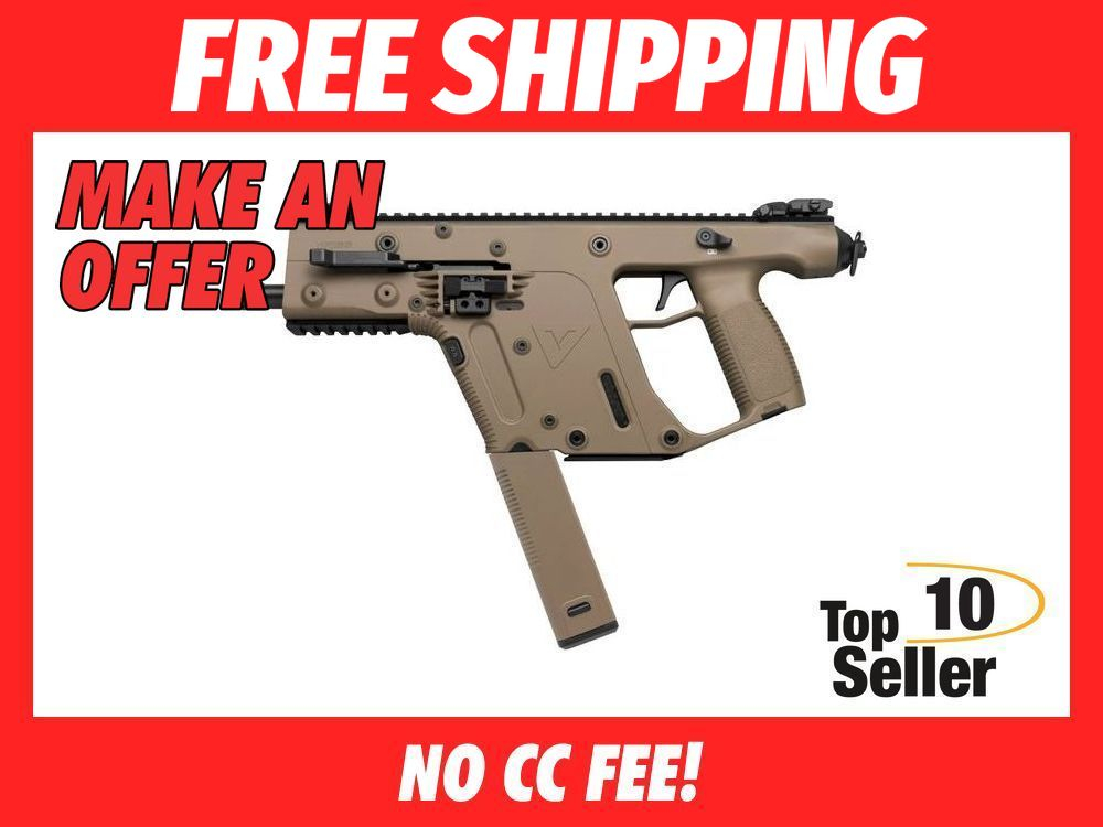 KRISS VECTOR SDP PISTOL 9MM 5.5” FDE - Semi Auto Pistols at GunBroker ...