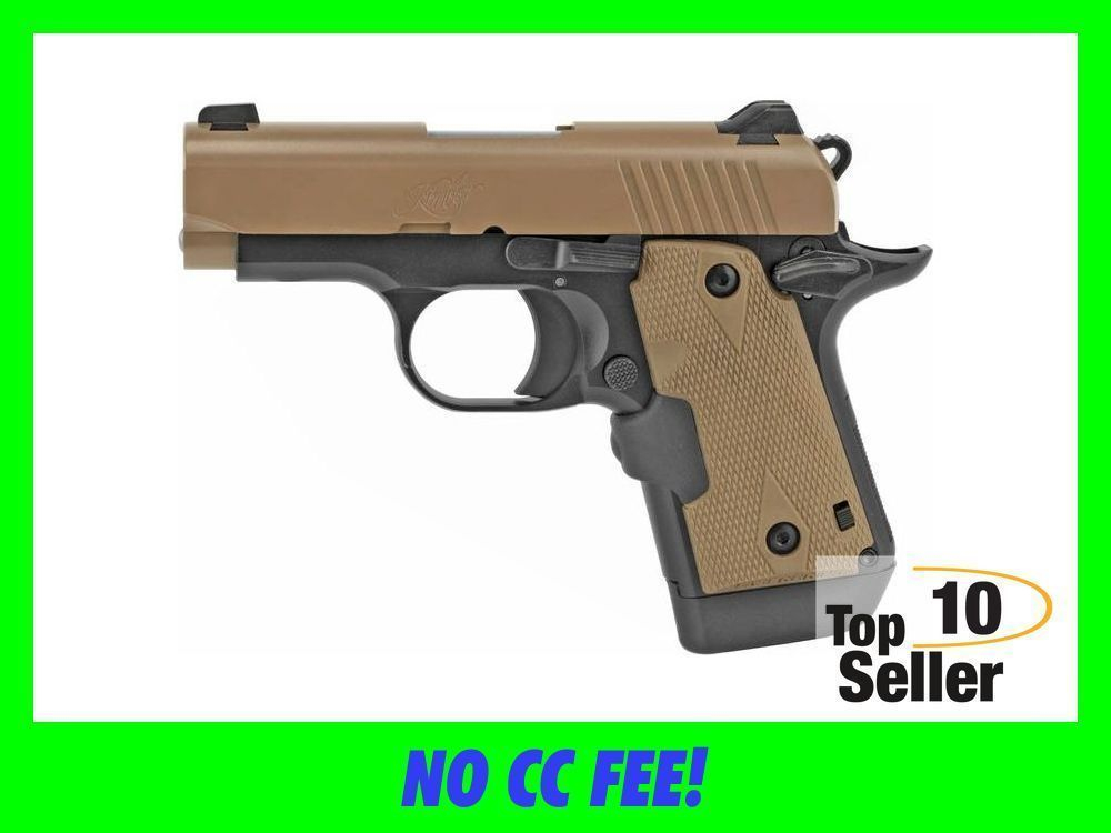 KIMBER MICRO9 9MM TAN LG 3.15 7RD - Semi Auto Pistols at GunBroker.com ...
