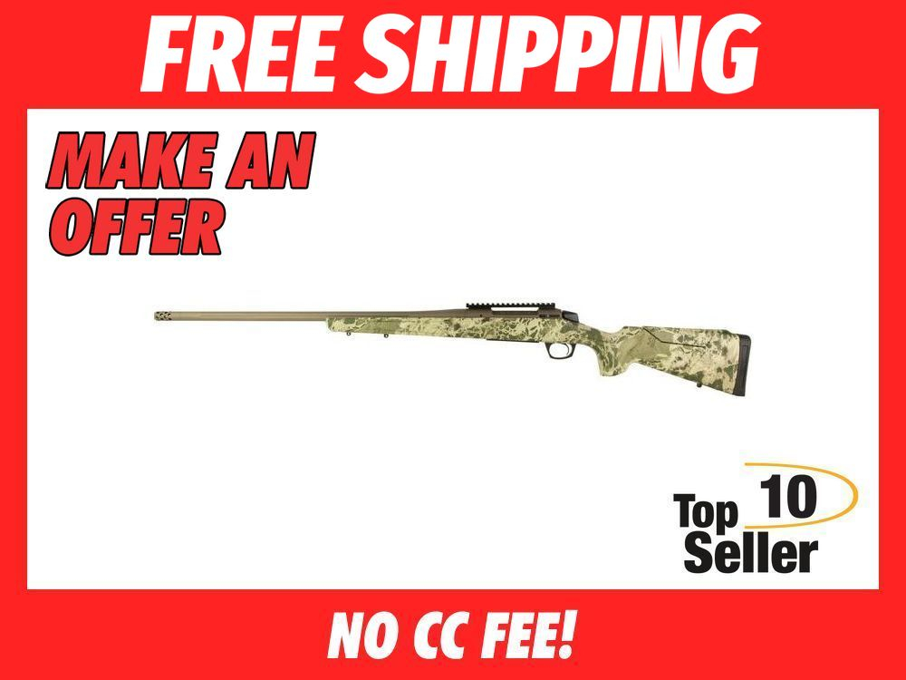 CVA CR3961 Cascade Long Range Hunter Full Size 300 Win Mag 24” Smoked ...