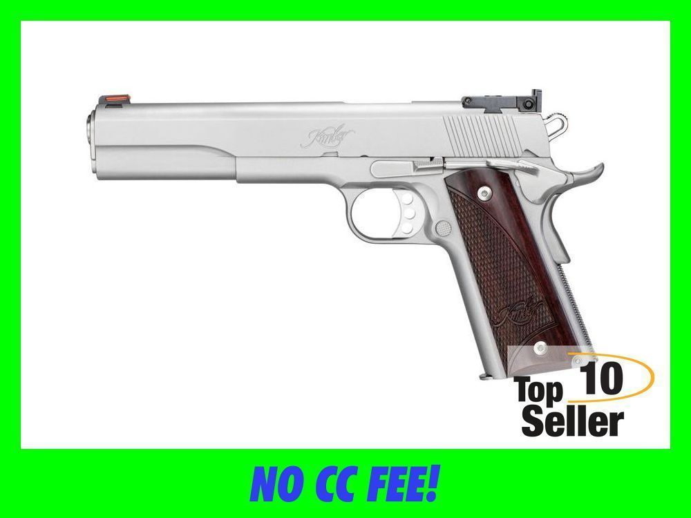 Kimber Mfg.,inc 3000373 Stainless Target LS 45ACP 7+1 6” Ramped Barrel ...