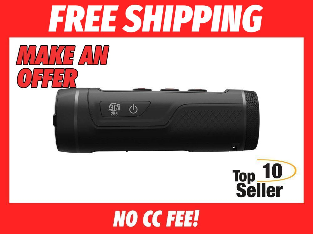 ATN TIMNBLS210 Blaze Seeker 210 Thermal Monocular Black 1.5-12x10mm ...