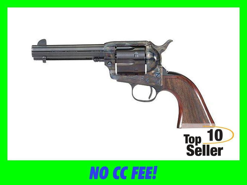 CIMARRON ARIZONA RANGER .357 SA 4.75” BBL CHECKERED WALNUT - Revolvers ...