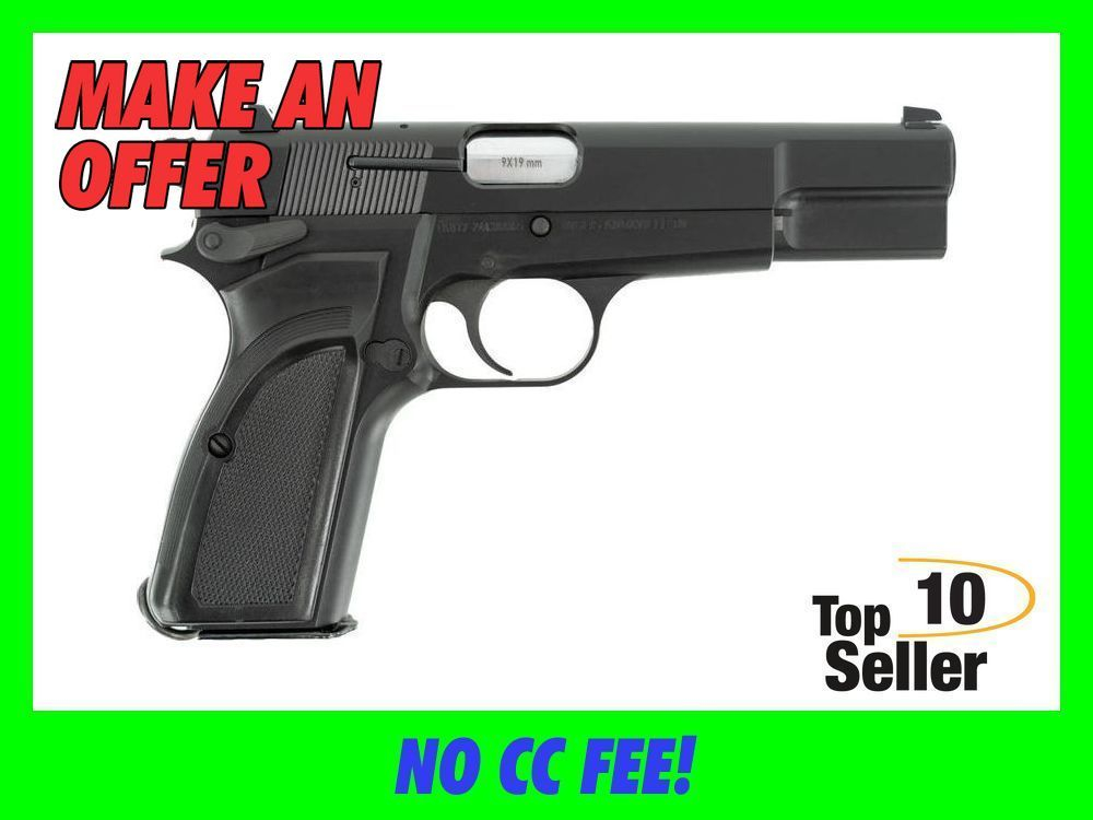 MAC 12000000 L9A1 9mm Luger 15+1 4.70” Black Steel Barrel, Chrome ...
