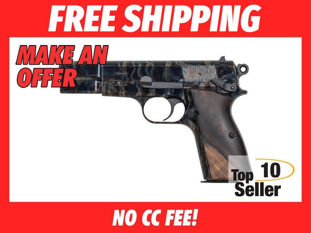 MAC 12000010 GP-35 9mm Luger 15+1 4.70” Black Steel Barrel, Color Case - Semi Auto Pistols at ...