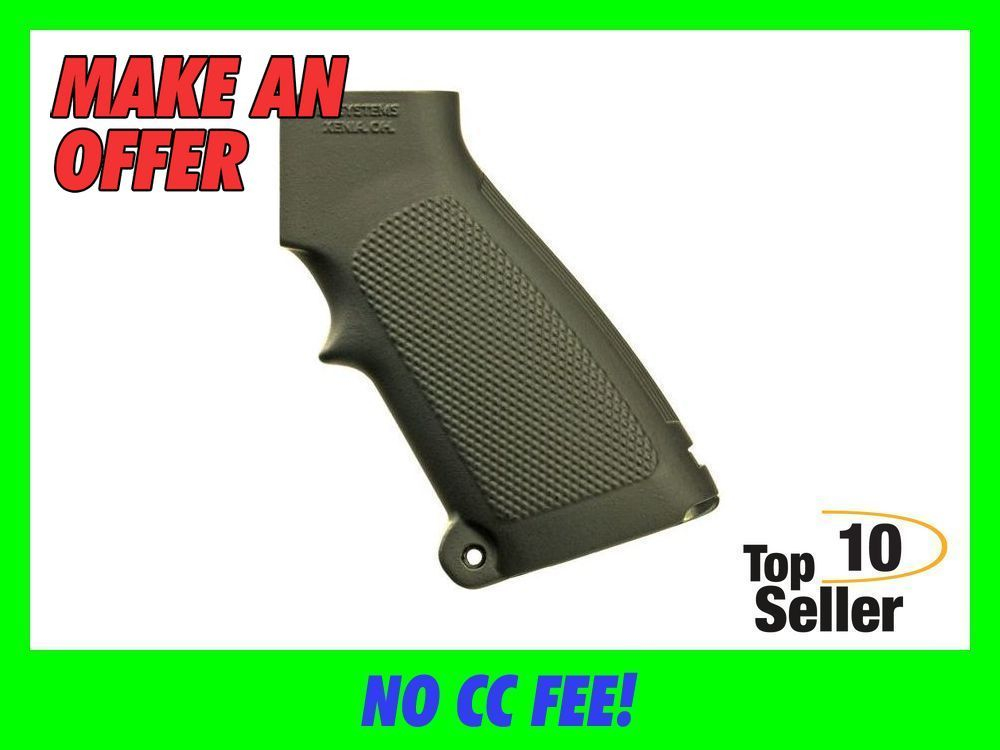 B5 Systems CLG1567 CAR15 LS2 Grip OD Green - Pistol Grips at GunBroker.com : 1124400372