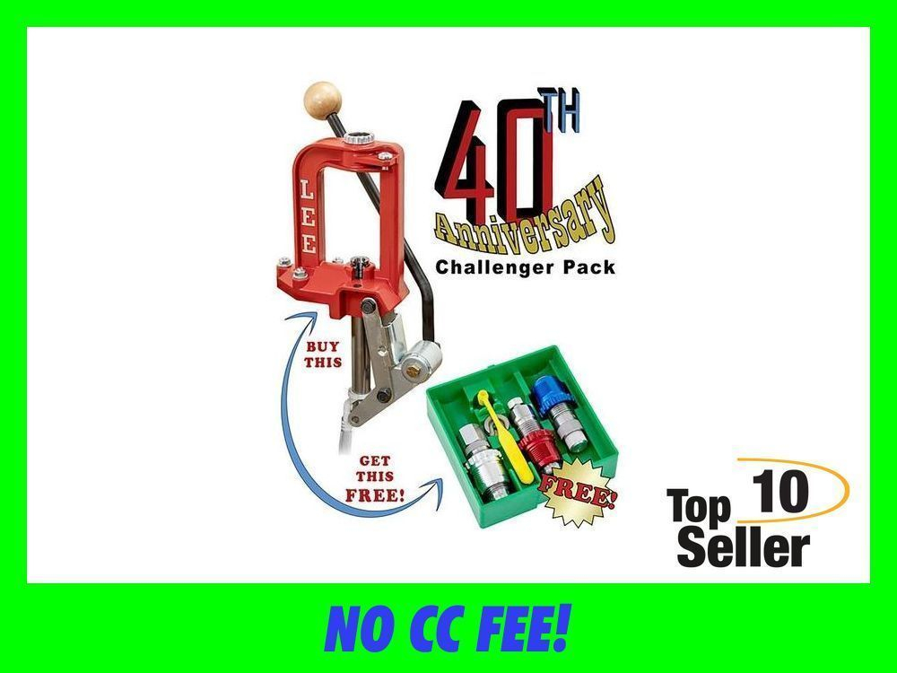 Lee Precision 92134 Challenger Press w/Breech Lock 9mm Dies - Other ...