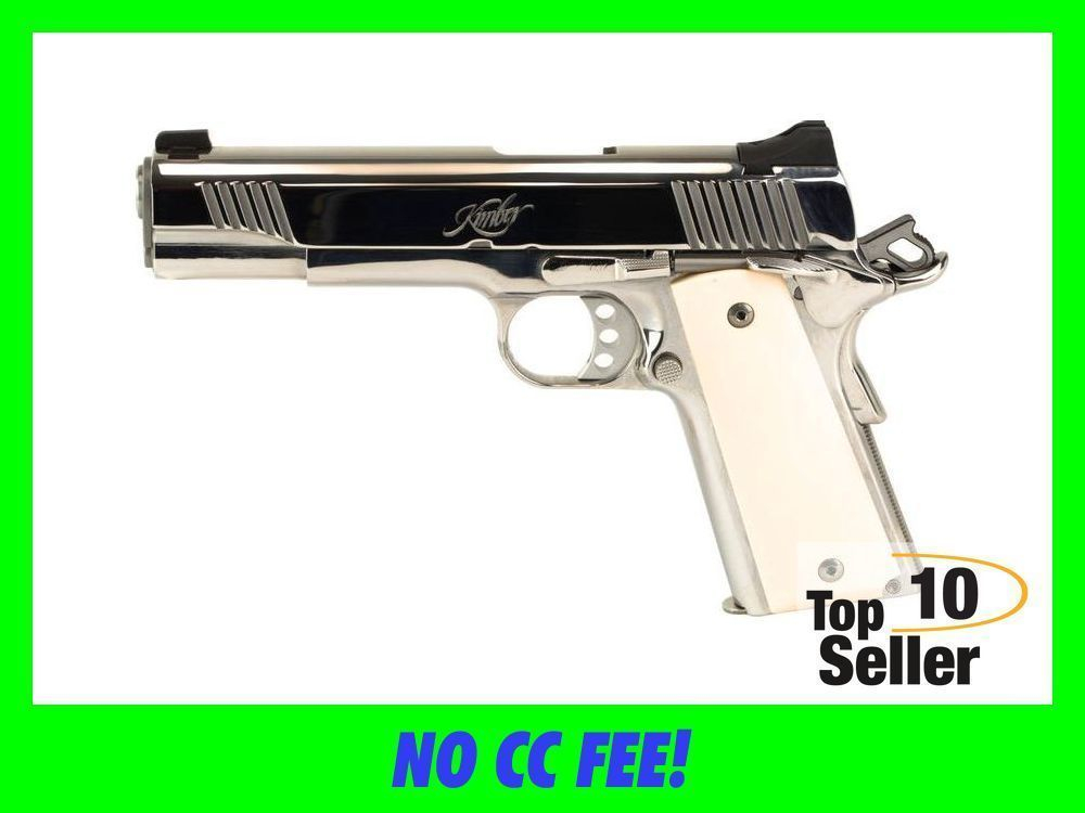Kimber Mfg.,inc 3200397 High Polished 38 Super 9+1 5” Front Serrations ...