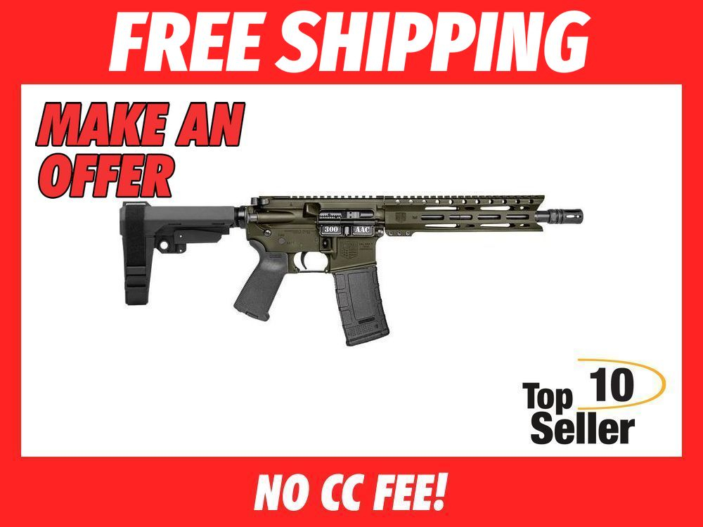 Diamondback DB1916B101 DB15 300 AAC 30+1 10” OD Green Cerakote Heavy ...