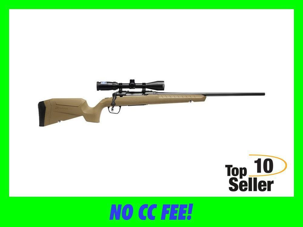 Savage Arms Axis 2 XP Combo FDE 308 Win 4+1 22” Right Hand - Bolt ...