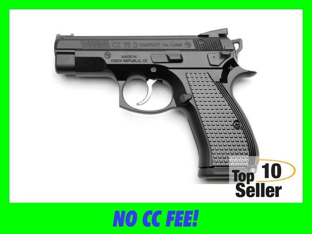 Cz Custom Shop 91048 75 D PCR Compact Frame 9mm Luger 15+1 3.90” Steel - Semi Auto Pistols at ...