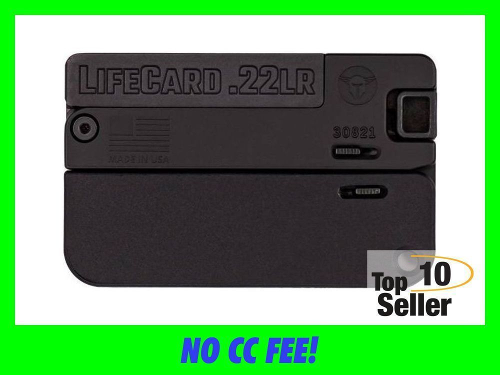TRAILBLAZER LIFECARD 22LR LW SINGLE SHOT CONCEALABLE PISTOL 22 LR ...