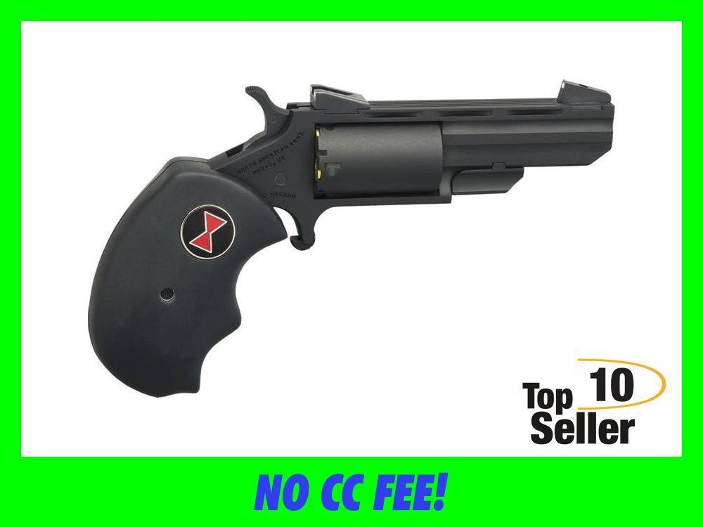 North American Arms BWMCRK Black Widow 22 Mag 5 Shot 2” Matte Heavy ...