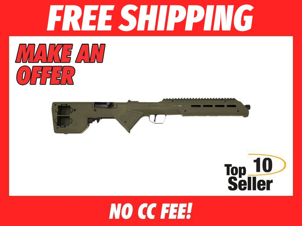 Desert Tech TRKRF2218GRN TREK-22 Rifle 22LR 18” Free Floating Steel ...