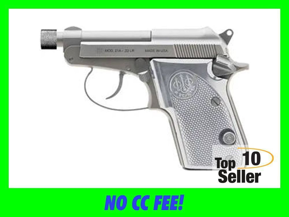 Beretta USA SPEC0699A 21A Bobcat Ghost Buster Micro-Compact Frame 22 LR ...