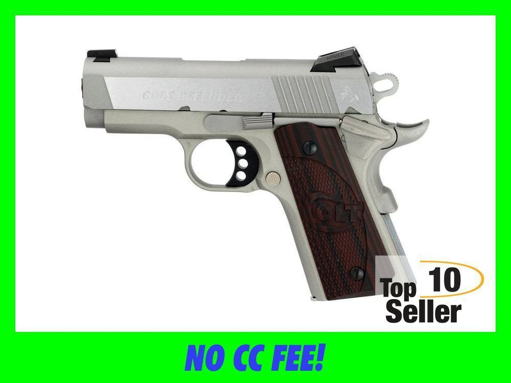 Colt Mfg O7000XE Defender Compact 45 ACP 7+1 3” Steel Barrel,... - Semi ...