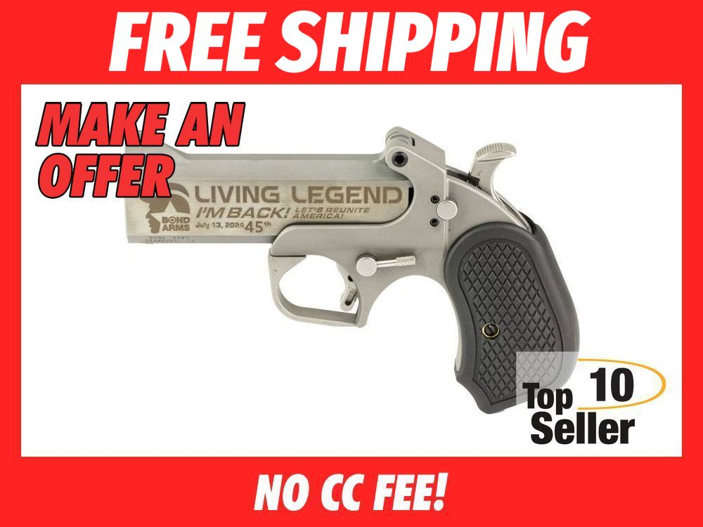 Bond Arms DT47 Living Legend Trump Gun 3" 410/45 Colt 4.25" - Semi Auto ...