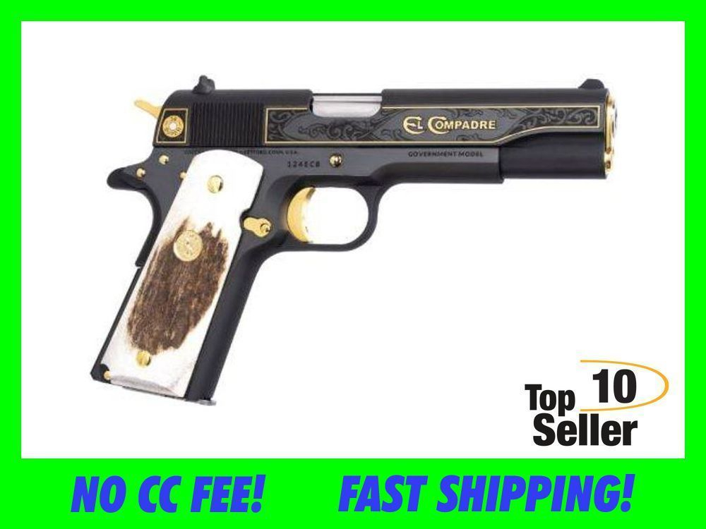 Colt 1911 Commader El Compadre 38 Super 9rd Pistol1 of 500 O4943XE-ECC ...