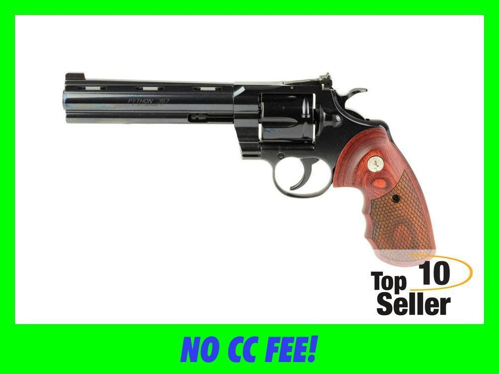 COLT PYTHON .357MAG 6” BLUED SNAKE SCALE WALNUT (TALO) - Revolvers at ...