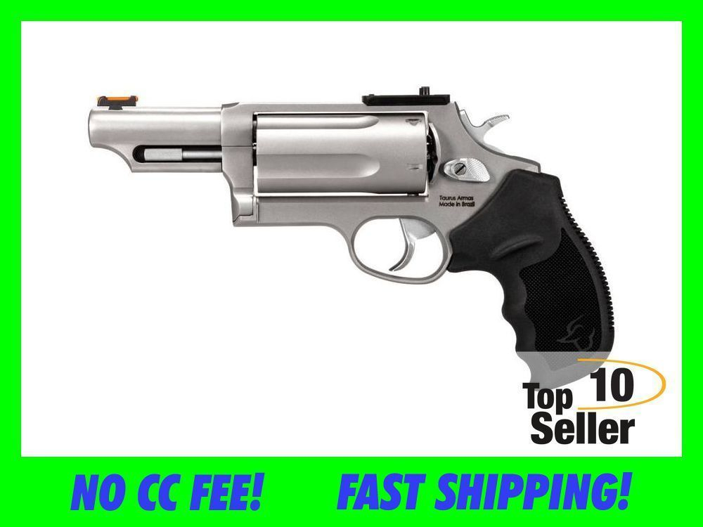 TAURUS JUDGE 45LC 410GA MAG 3 SS TORO 5RD - Revolvers at GunBroker.com ...