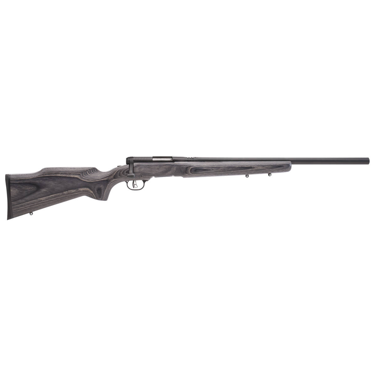 Savage BMAG 17 WSM 22” Heavy Barrel Gray Varmint 17WSM Laminate Stock ...